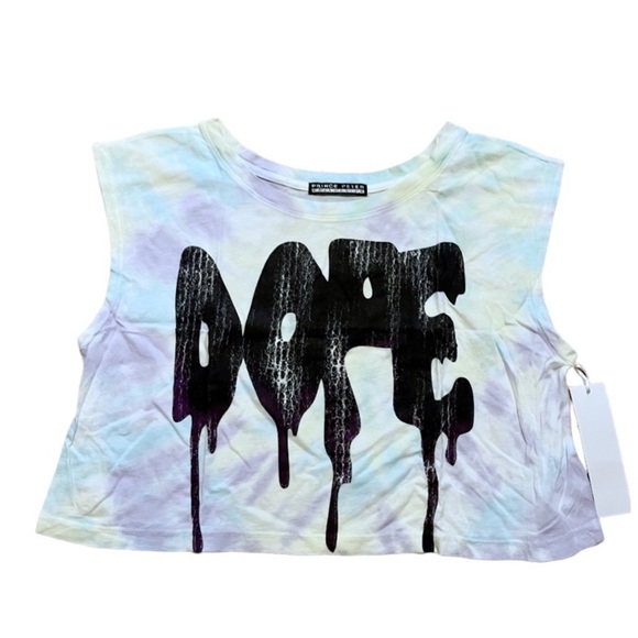 Prince Peter Collection | Tops | Prince Peter Tie Dye Dope Crop Top ...